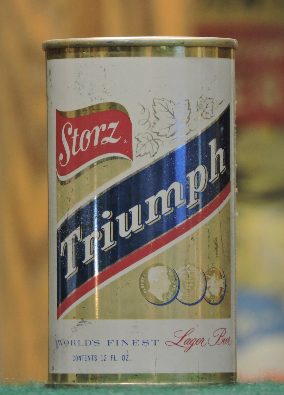 STORZ TRIUMPH BEER, GRAIN BELT BREWERIES MINNEAPOLIS, MINN.TAB BEER CAN ...