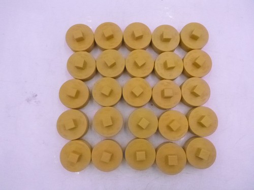 25 Pack Gas Products RAD 20 Lt. Meter Nut Plug Yellow 20RADMNPY | eBay