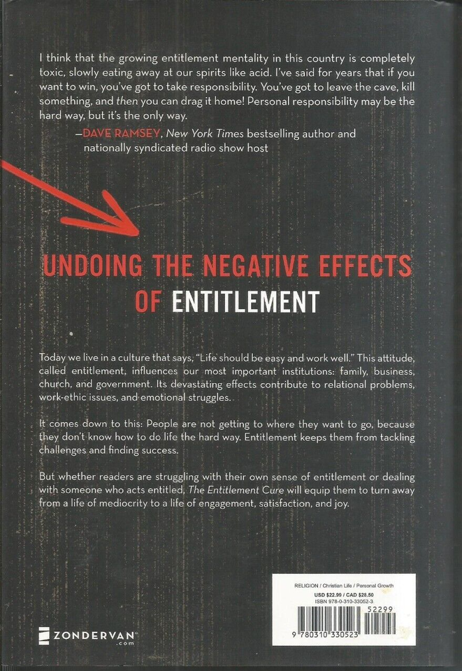 The Entitlement Cure - Undoing the Negative Effects of Entitlement ...