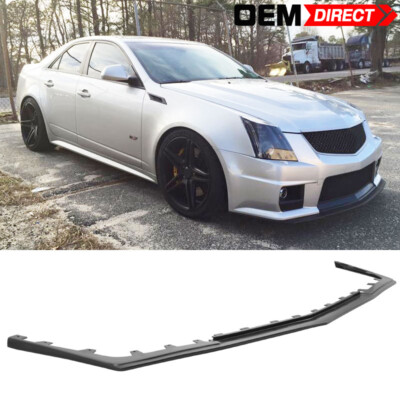Fits 08-15 Cadillac CTS V Sedan H Style Front Lip Lower Valance Chin ...