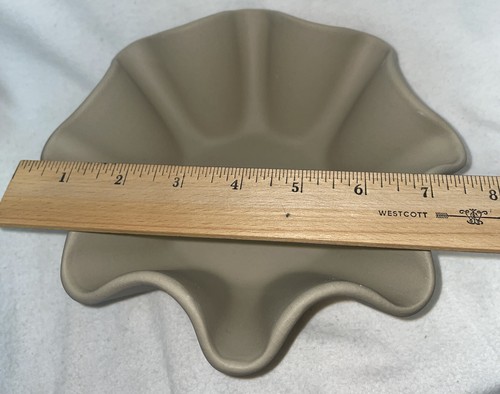 Pampered Chef Tortilla Shells Baker Unglazed Stoneware Taco Salad #2152 ...