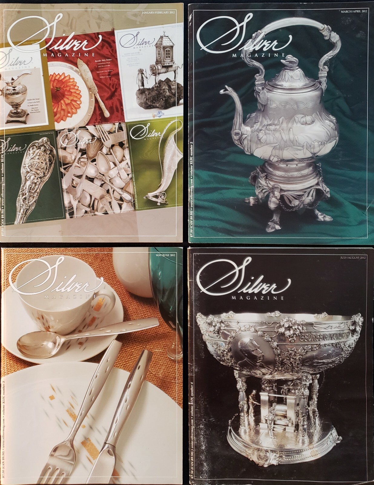 2012 Jan-Aug Silver Magazines. “Very Good Condition”. | eBay