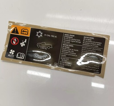 New GMC Label For Silverado 17 | eBay