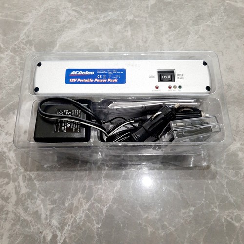ACDELCO Portable Power Pack Cell Phones & CD's 12 Volts Jump Start Car ...
