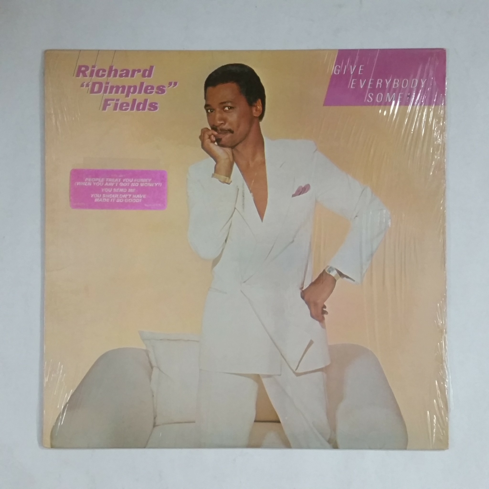 RICHARD DIMPLES FIELDS Give Everybody Some! NB332581 LP Vinyl SEALED ...
