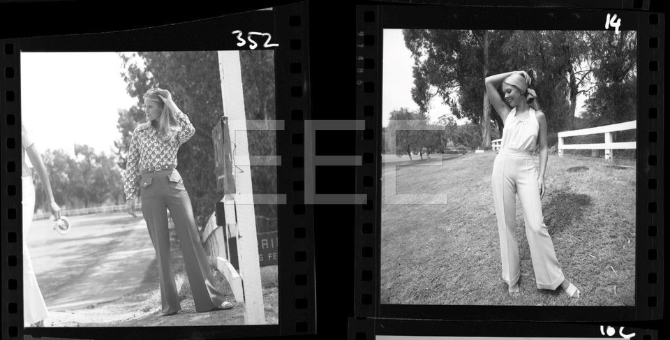 6 1970s Art Fashion Models Harry Langdon Negative w/rights Lot 19K | eBay