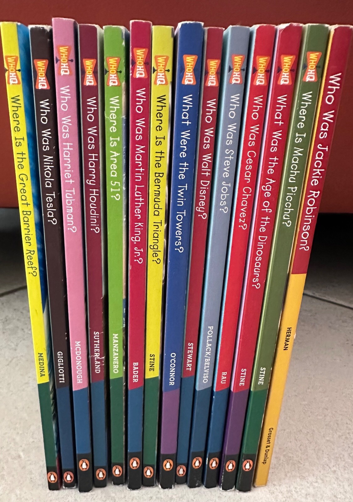 Who Was? Ser.: The Who Was /where is ? books by Who HQ Total 14 books ...
