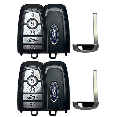 2 Oem Factory 2017-2025 Ford F Series Smart Keyless Entry Remote Start ...