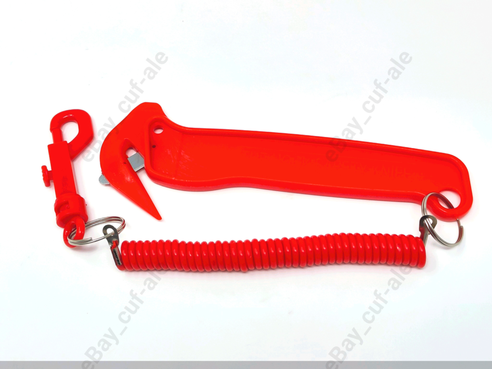 Red Hook Safety Cutter Safety Box Opener With Red Lanyard | eBay UK