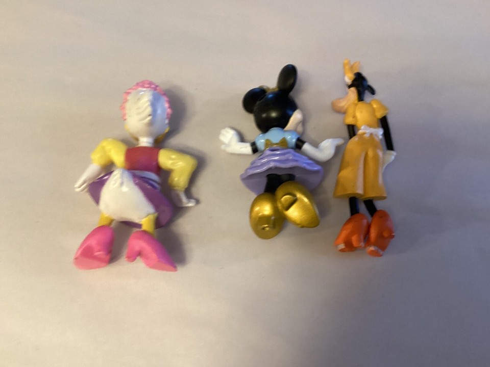 Disney Girlfriends Figures Cake Toppers Lot of 3 Minnie Daisy ...