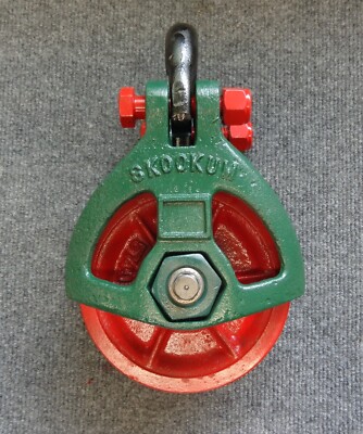 Used Vintage Skookum 6 Ton Logging Rigging Block Pulley Restored | eBay