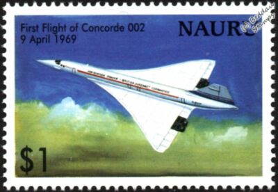 1969 Aérospatiale / BAC CONCORDE First Flight Aircraft Stamp (2006 ...
