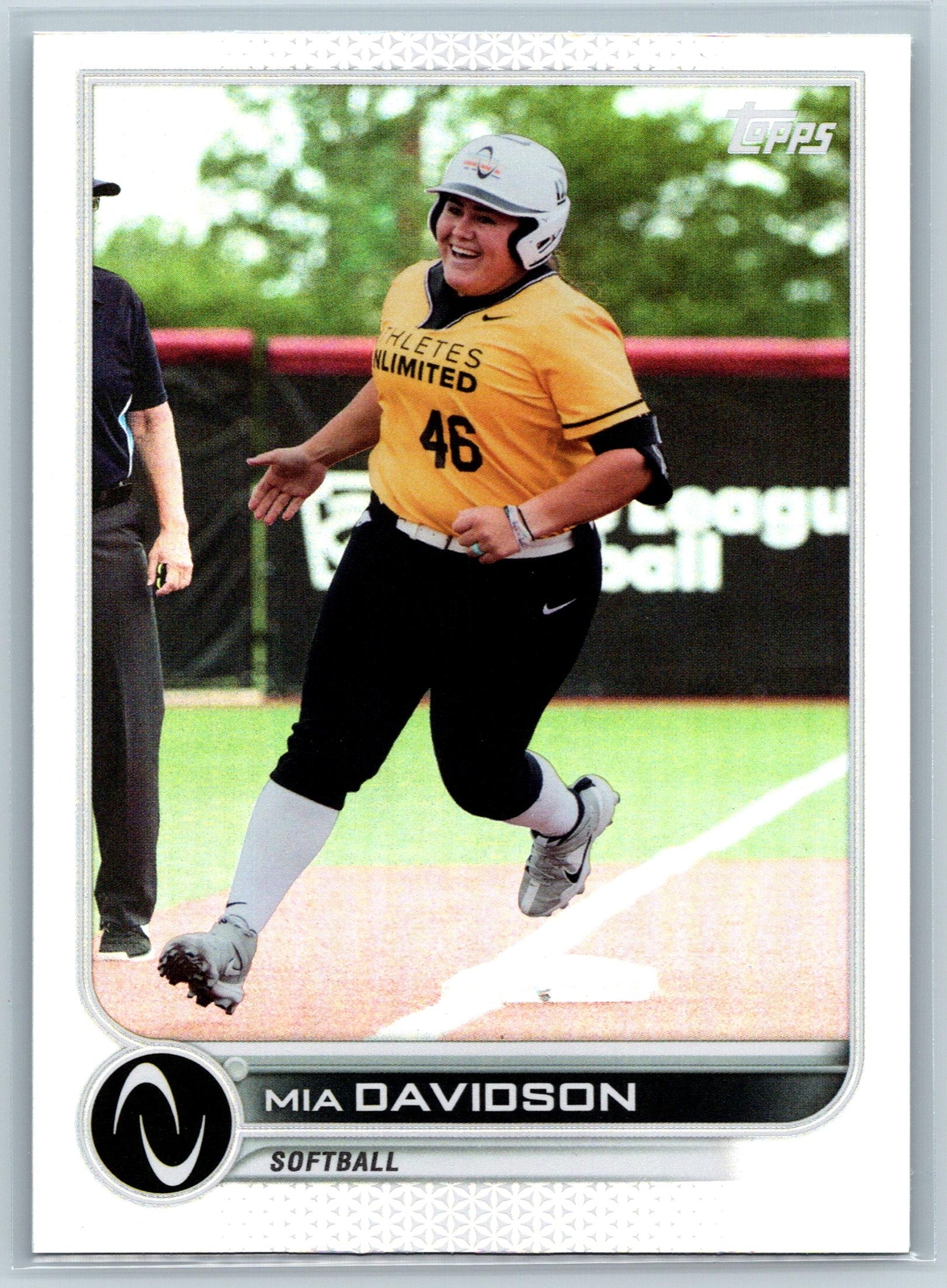 Mia Davidson 2023 Topps Athletes Unlimited Rainbow Foil RC#181 | eBay