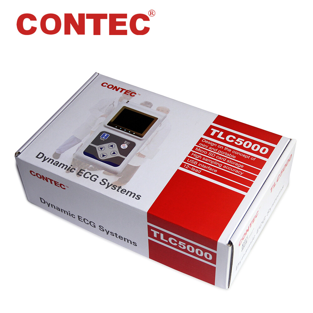 CONTEC TLC5000 ECG Holter 12 Channel 24h EKG Monitor PC Software ...