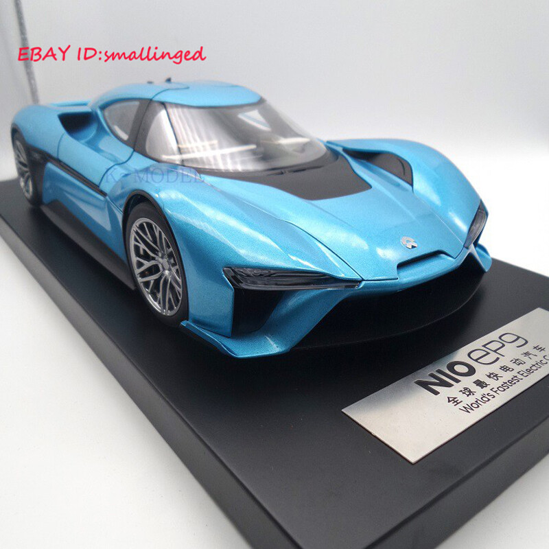 New NIO EP9 Car Adjustible Wing Unshakable Ver. Model In Scale 1:18 ...