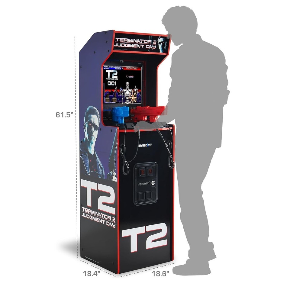 arcade1up Terminator 2 Deluxe Arcade Machine Game classic Home | eBay