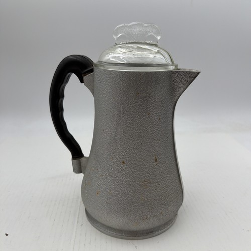 Vintage Guardian Service Coffee/Tea Pot with Metal Lid. 10.5” H x 5.5 ...