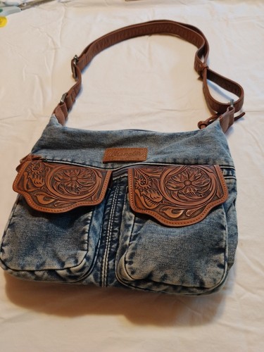 Wrangler Demin, Floral Tooled design On Front Pockets | eBay
