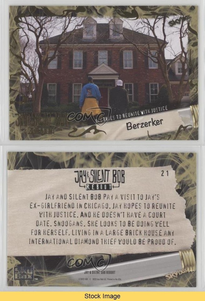 2023 Skybox Jay & Silent Bob Reboot Berzerker #21 READ 12g7 | eBay