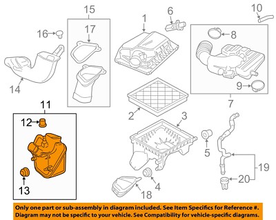 GM OEM Air Cleaner Intake-Resonator Duct Tube Hose 13337770 | eBay