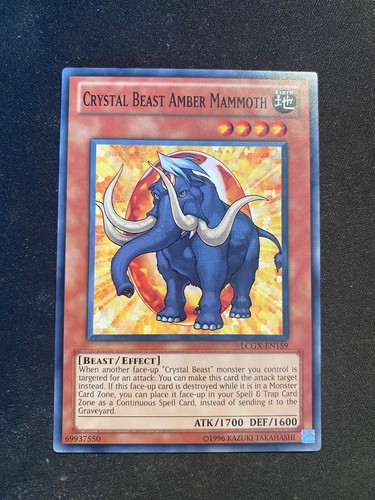 Crystal Beast Amber Mammoth - LCGX-EN159 N/M | eBay