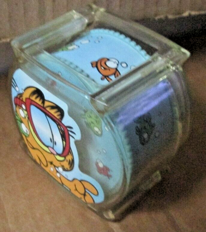 GARFIELD the Movie Wendys fish bowl fast food toy 2.5" | eBay
