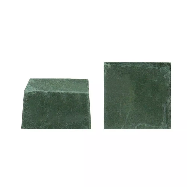 2X Leather Strop Sharpening Honing Compound Polishing Buffing Green 3cm ...
