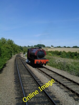 Photo 6x4 Locomotive runs round its train Yarwell Yarwell junction, the ...