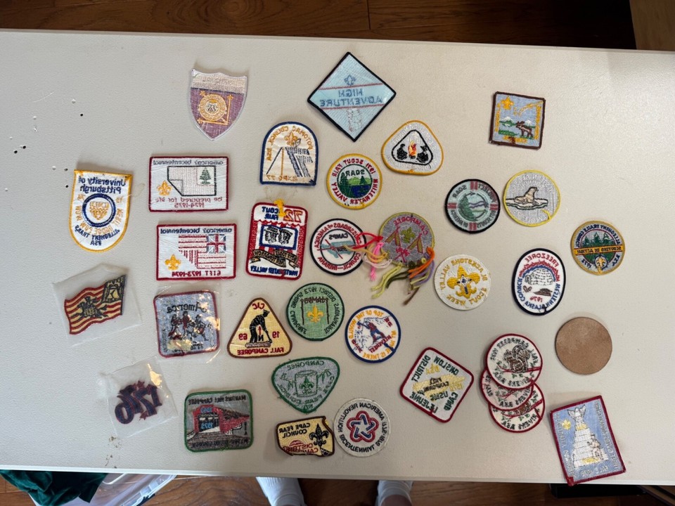 Boy Scouts of America Various Camporee and other Activity Patches 70's ...