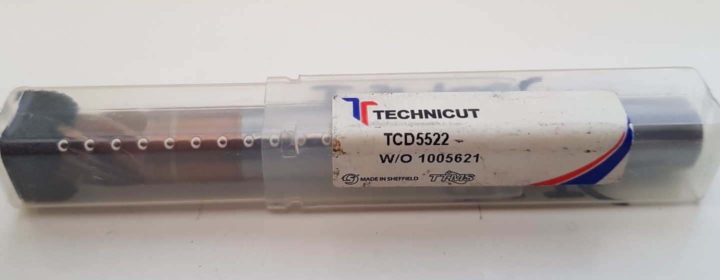 TECHNICUT MEGA-FLUTE HIGHFEED 10MM CARBIDE TAPERED STURTZ MILLING ...