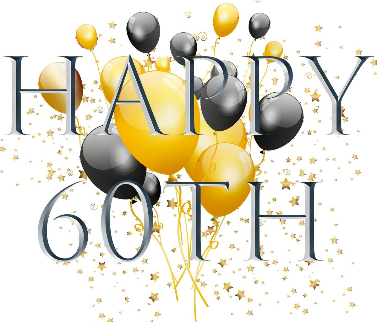 60 Year Birthday Graphics