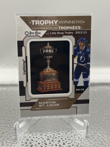2021-22 O-Pee-Chee MARTIN ST. LOUIS P-37 Lady Byng Trophy Patch SSP ...