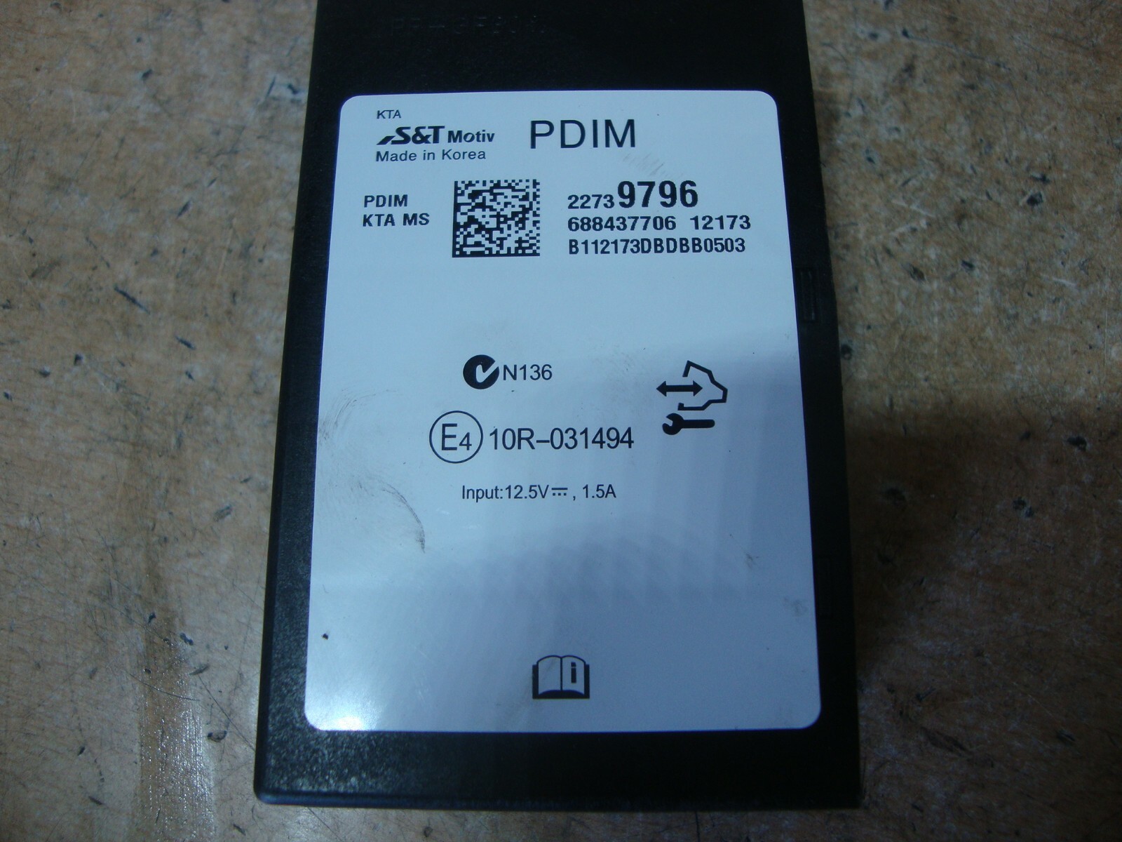 Opel Astra J 1,7CDTI 81kW 2012 PDIM Bluetooth Steuergerät 22739796 ...