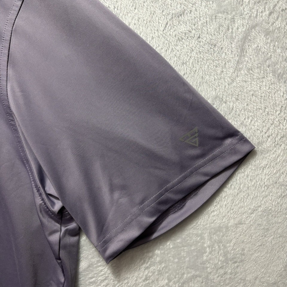 Maelreg Performance Light Purple Polo Shirt Men’s 3XL, lightweight ...