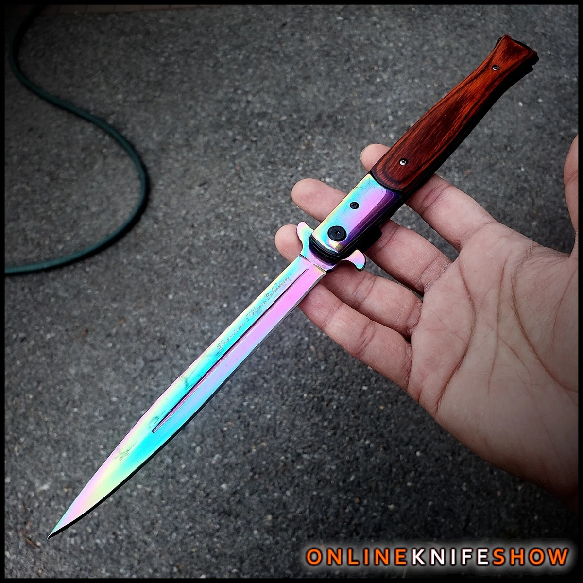 Spring Assisted Knives Stiletto