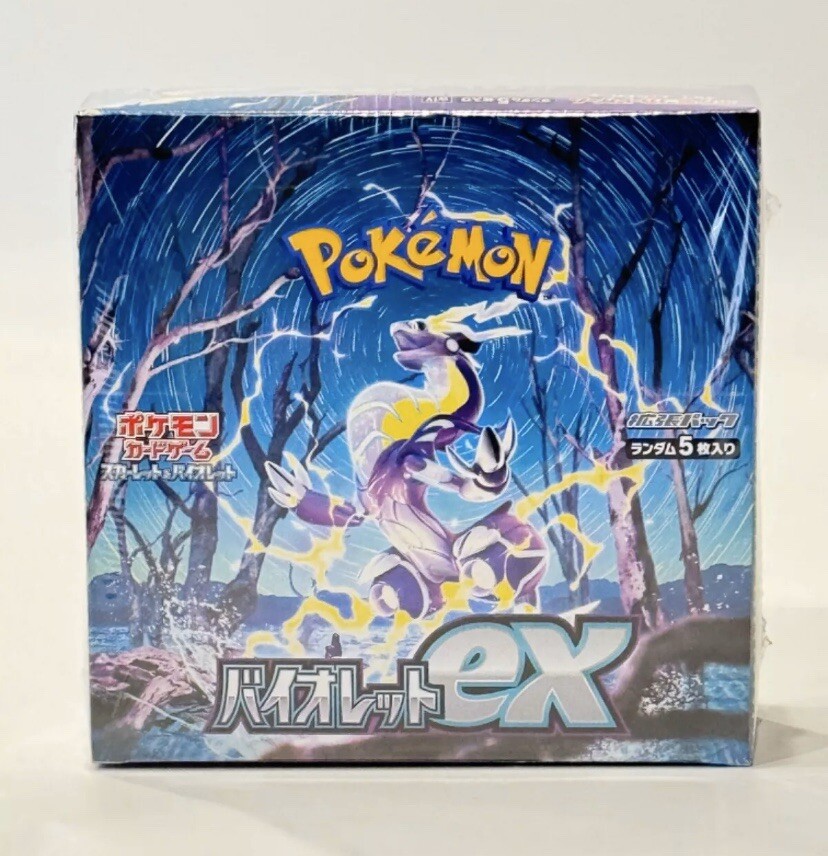 Pokemon Card Game Scarlet & Violet Expansion Pack Violet ex Box ...