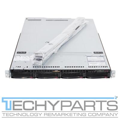 Supermicro SYS-6019U-TR25M X11DPU 2x Xeon Gold 6230 96GB RAM 4x 3.5" 1U ...