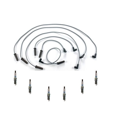 GM 3.8L Pro 9603 Spark Plug Wire Set Plus (6) A.C Delco 41-101 Platinum ...