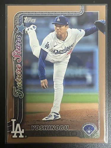 2025 Yamamoto Yushin Rookie Card Los Angeles Dodgers Sports Card - Mint ...