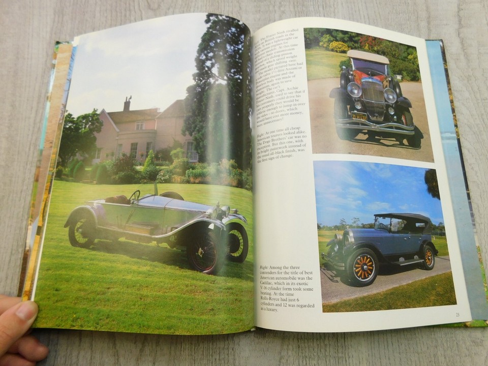 Great Cars by Bill Boddy Vintage 1984 Hardcover Book Illus Man Cave ...