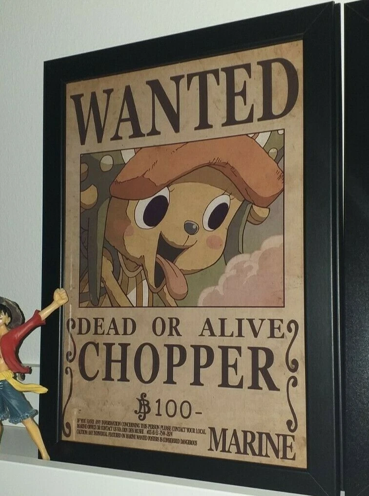One Piece Wanted Poster Chopper