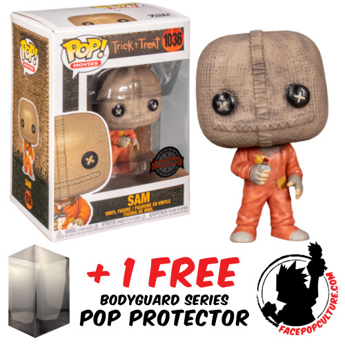 FUNKO POP TRICK R TREAT SAM WITH RAZOR CANDY #1036 EXCLUSIVE + POP ...