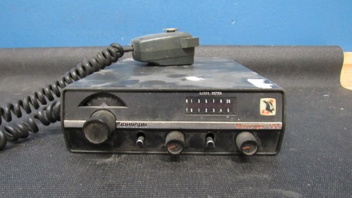 Johnson Messenger model 191 CB radio w microphone | eBay