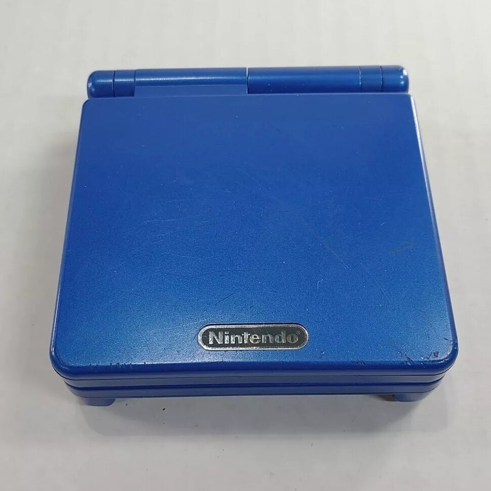 Nintendo Gameboy Advance SP With 19 Games Case Console Sleeve Charger ...