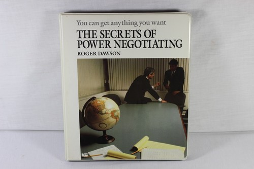 The Secrets of Power Negotiating Roger Dawson Audio Course 6-Cassettes ...