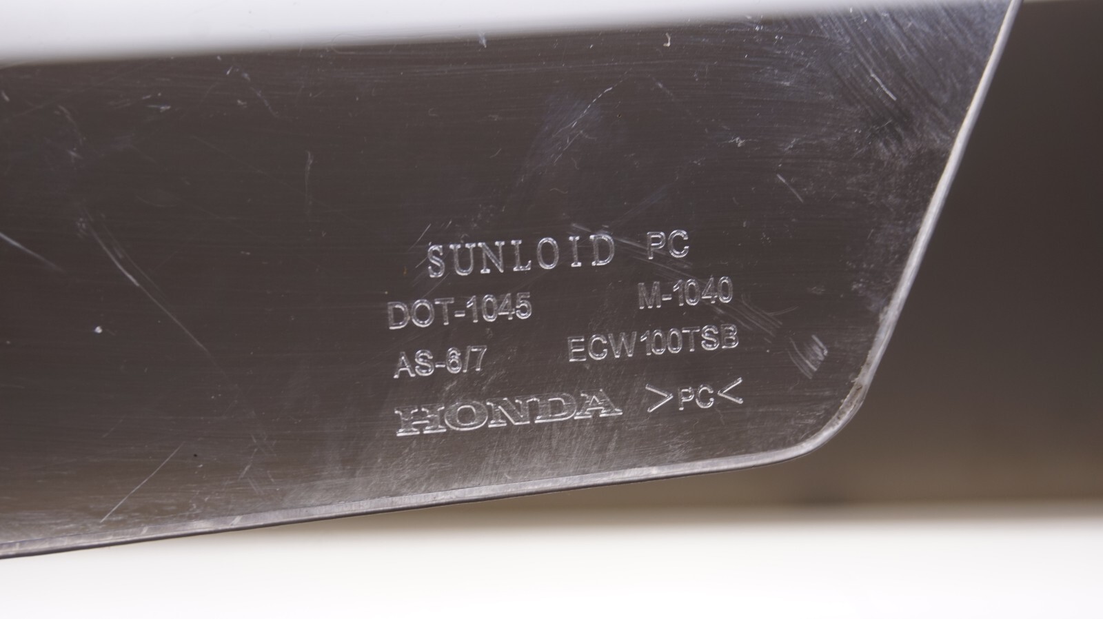 Honda Windshield Windscreen SUNLOID DOT-1045 M-1040 AS-6/7 ECW100TSB | eBay UK