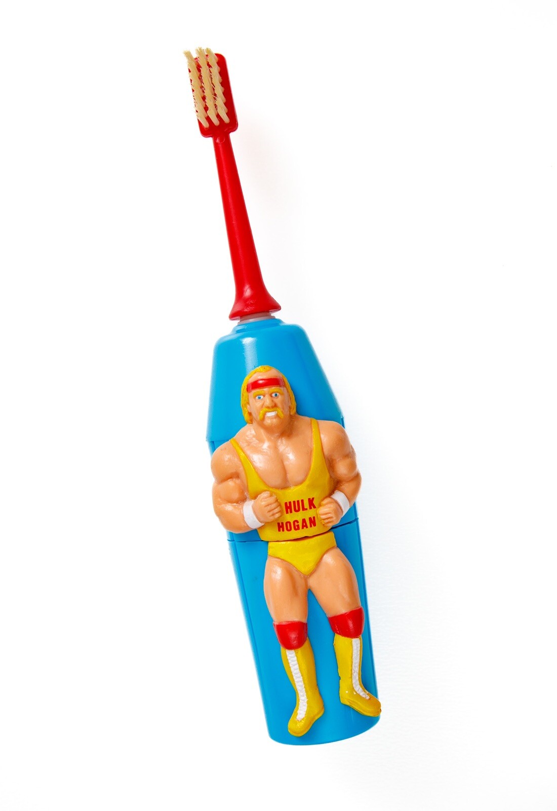 Vintage Hulk Hogan WWF Toothbrush Battery powered Wrestling Collectible ...