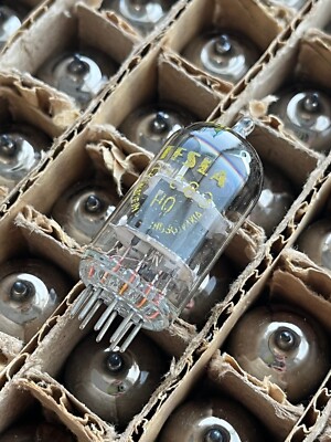 1 x ECC83 TESLA SILVER PINS || USED || 12AX7 || GENUINE VINTAGE TUBE | eBay