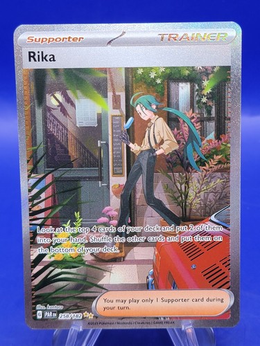 Pokemon TCG Paradox Rift Rika Special Illustration 258/182 | eBay