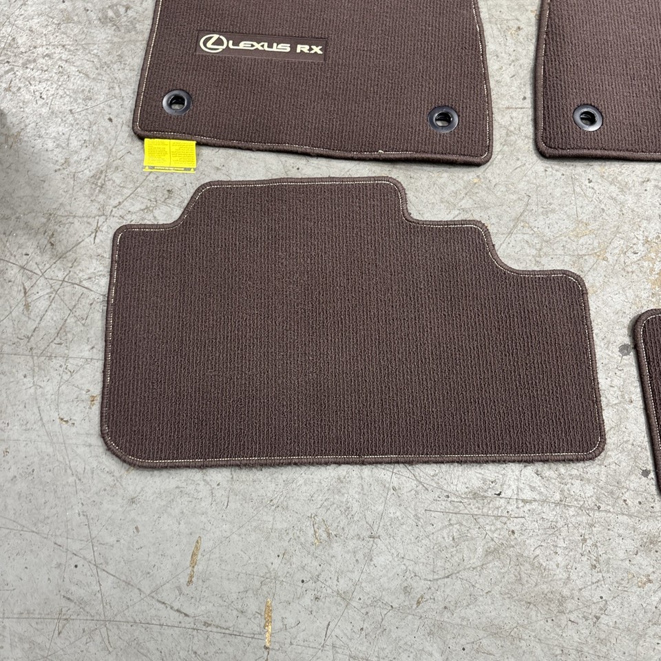 Lexus RX350 4 piece Brown Carpet Floor 2016 2017 2018 Mats OEM | eBay